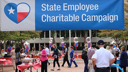 State Employee Charitable Campaign kicks off with food, swag, festivities