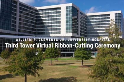 Third tower ribbon-cutting ceremony