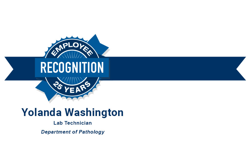 Yolanda Washington : 25 years - CT Plus - UT Southwestern